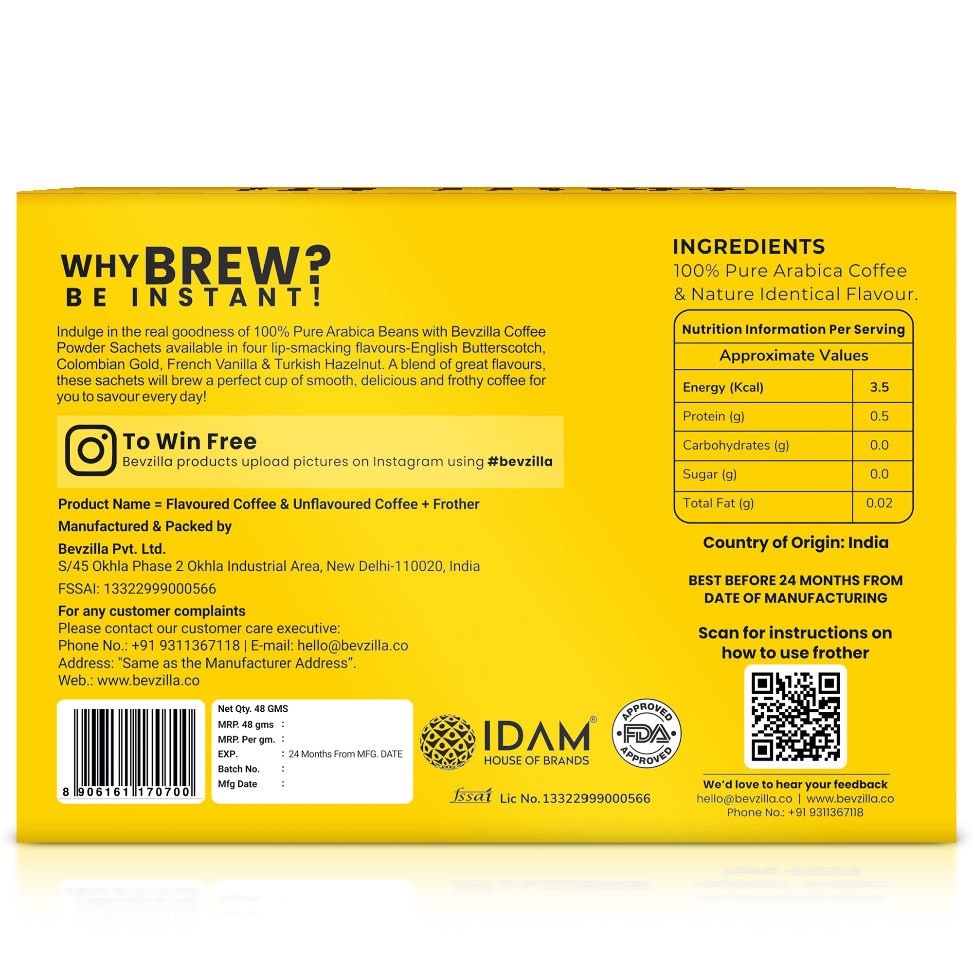 Cafe Coffee Kit– Bevzilla