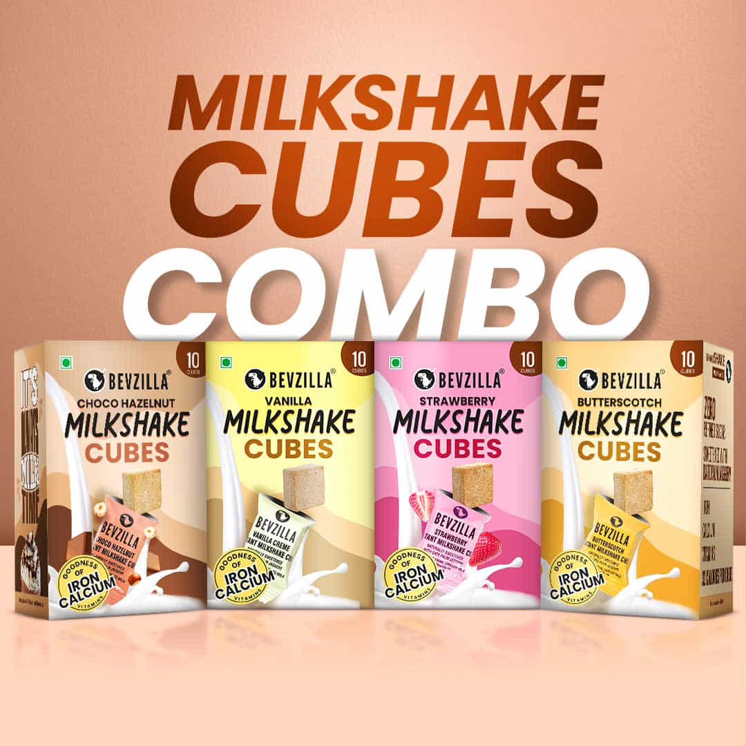 Enjoy a Variety of Flavors with Bevzilla's Milkshake Cubes Combo Pack