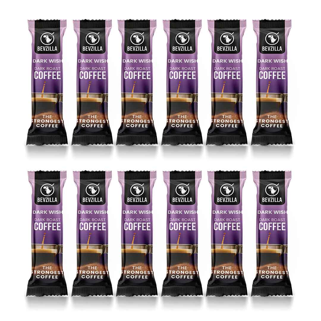 12 Dark Roast Coffee Sachets - Trail Pack– Bevzilla