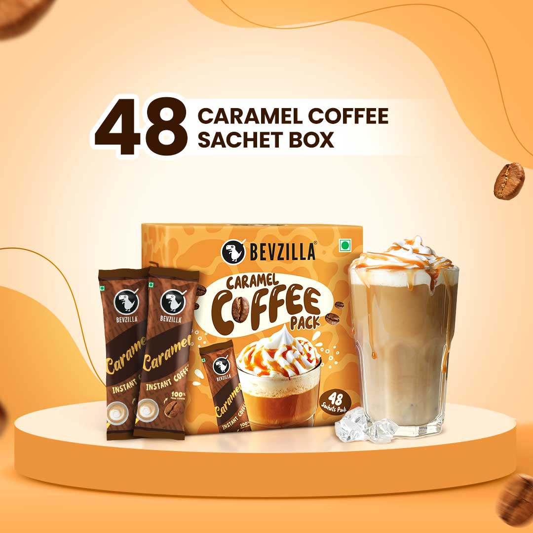 Caramel Coffee Powder sachets– Bevzilla