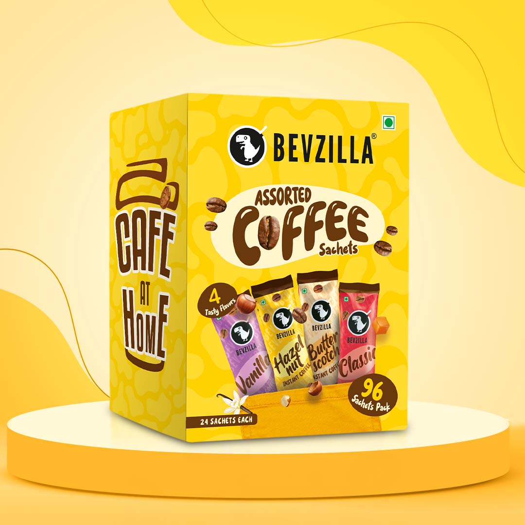 84 Sachets Assorted Coffee Powder Box (Testing)– Bevzilla