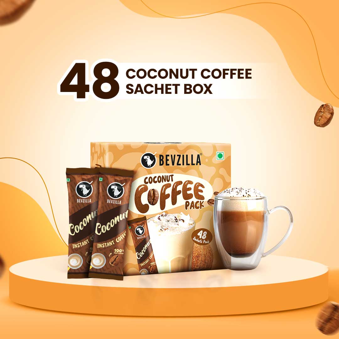 Coconut Coffee Powder Sachets– Bevzilla