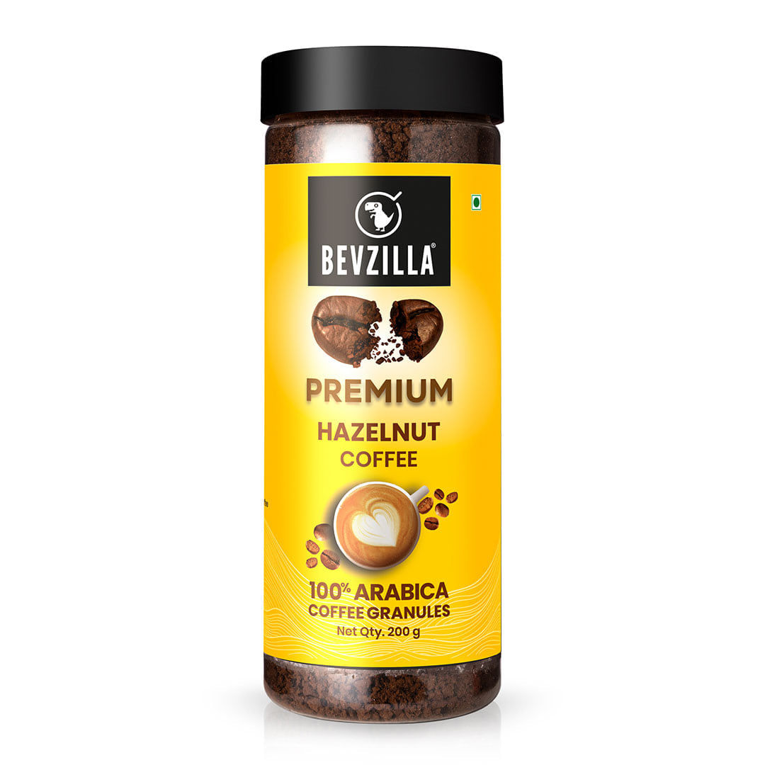 Premium Hazelnut Coffee Powder - 200 grams– Bevzilla