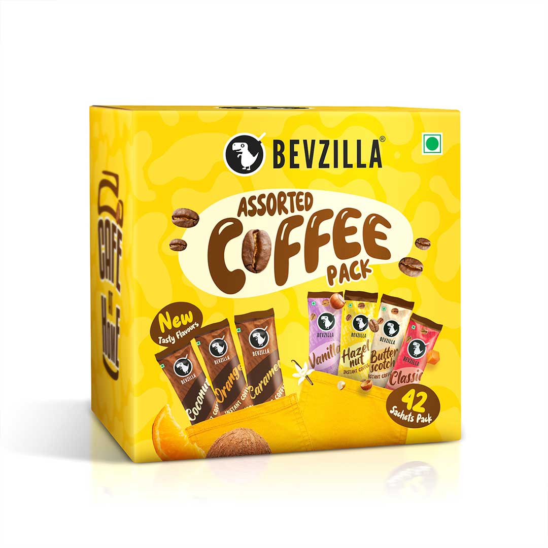 42 Sachets Assorted Coffee Powder Box– Bevzilla