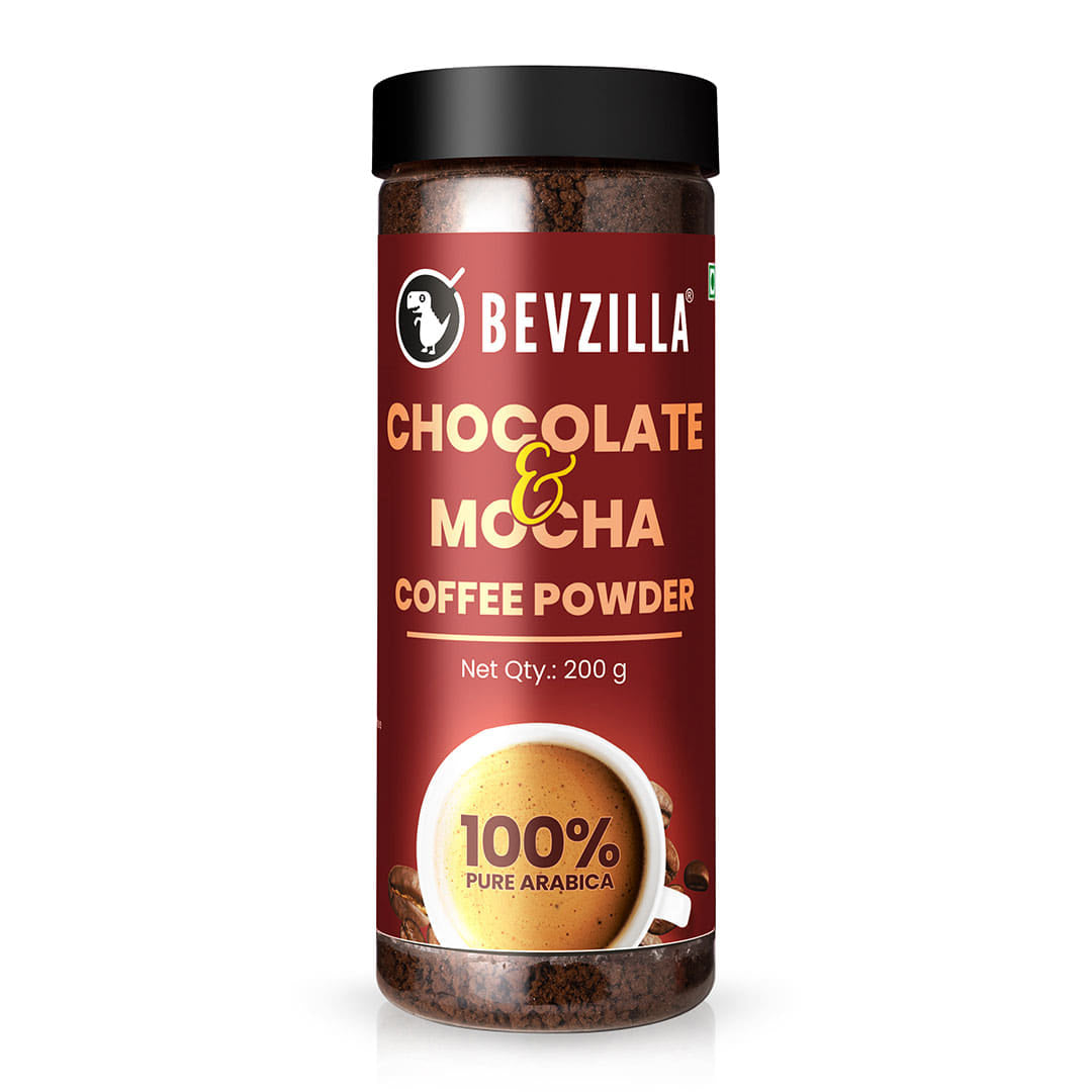 Premium Choco Mocha Coffee Powder - 200 grams– Bevzilla