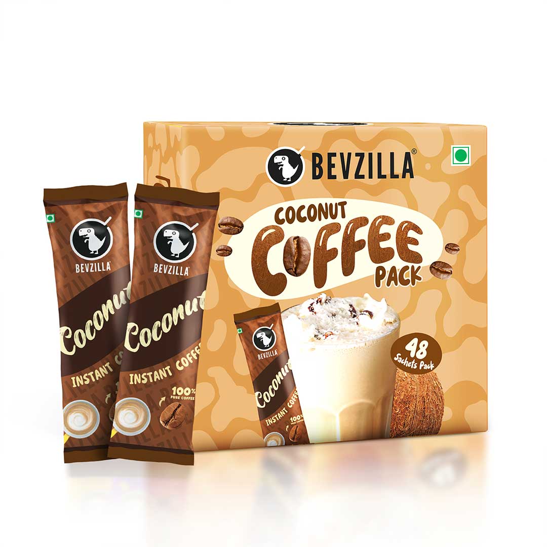 Coconut Coffee Powder Sachets– Bevzilla