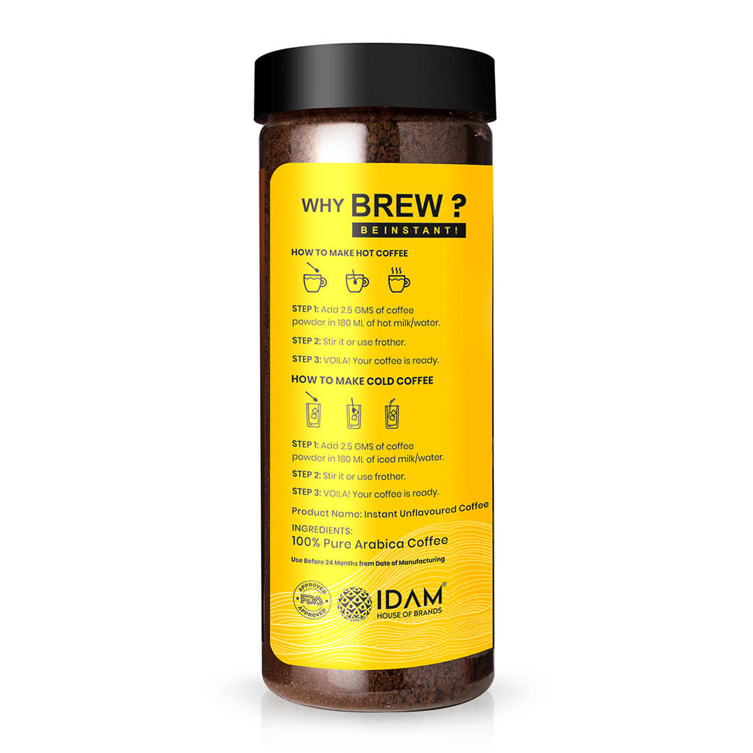 Premium Hazelnut Coffee Powder - 200 grams– Bevzilla