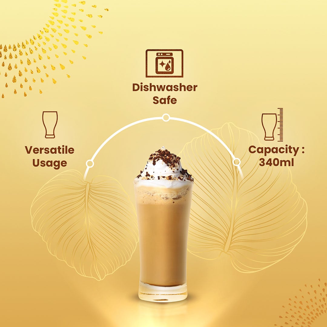 25 flavoured Coffee Sachets & Cafe Glass Gift Box– Bevzilla