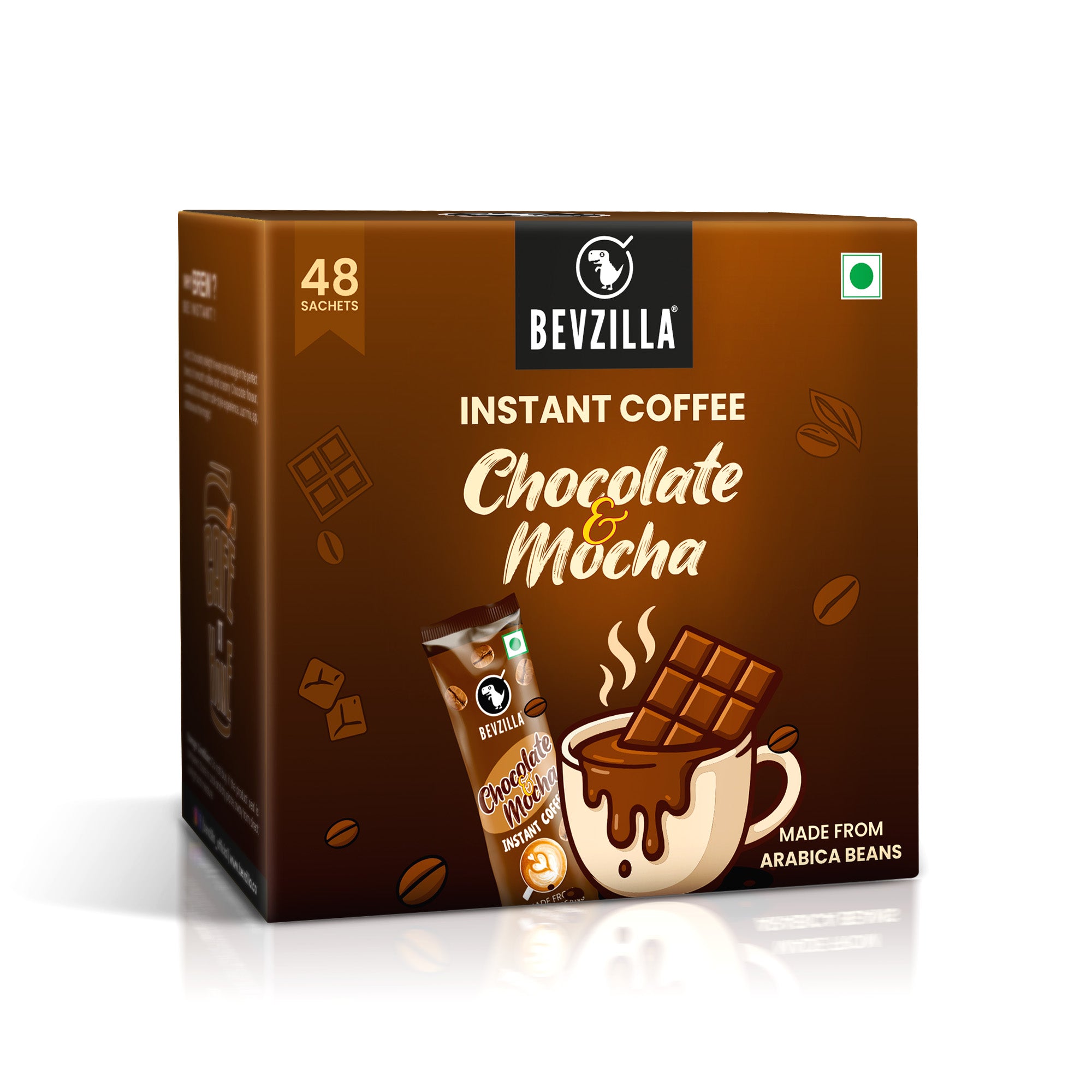 48 Choco Mocha Coffee Sachets Pack– Bevzilla