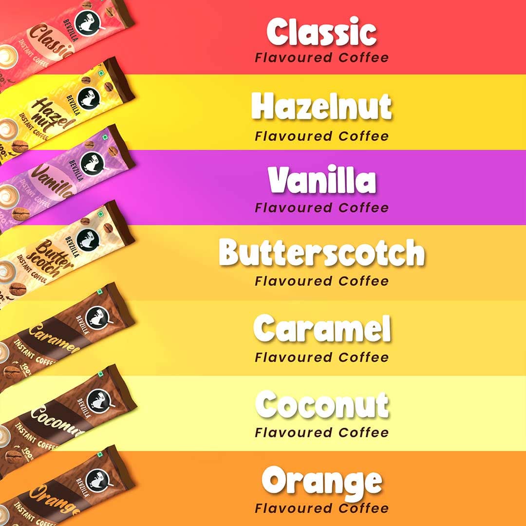 42 Sachets Assorted Coffee Powder Box– Bevzilla