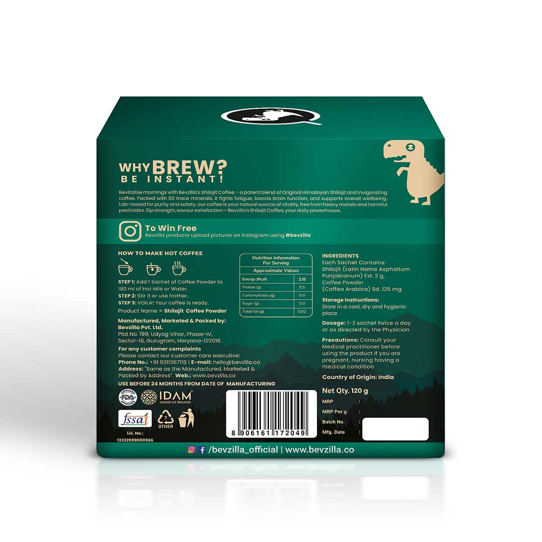 Himalayan Shilajit Coffee– Bevzilla