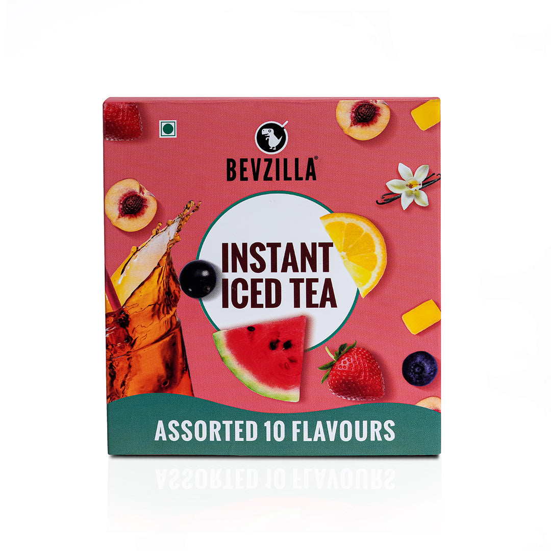 Buy Assorted Iced Tea Powder Pack I Under ₹250 Online in India– Bevzilla