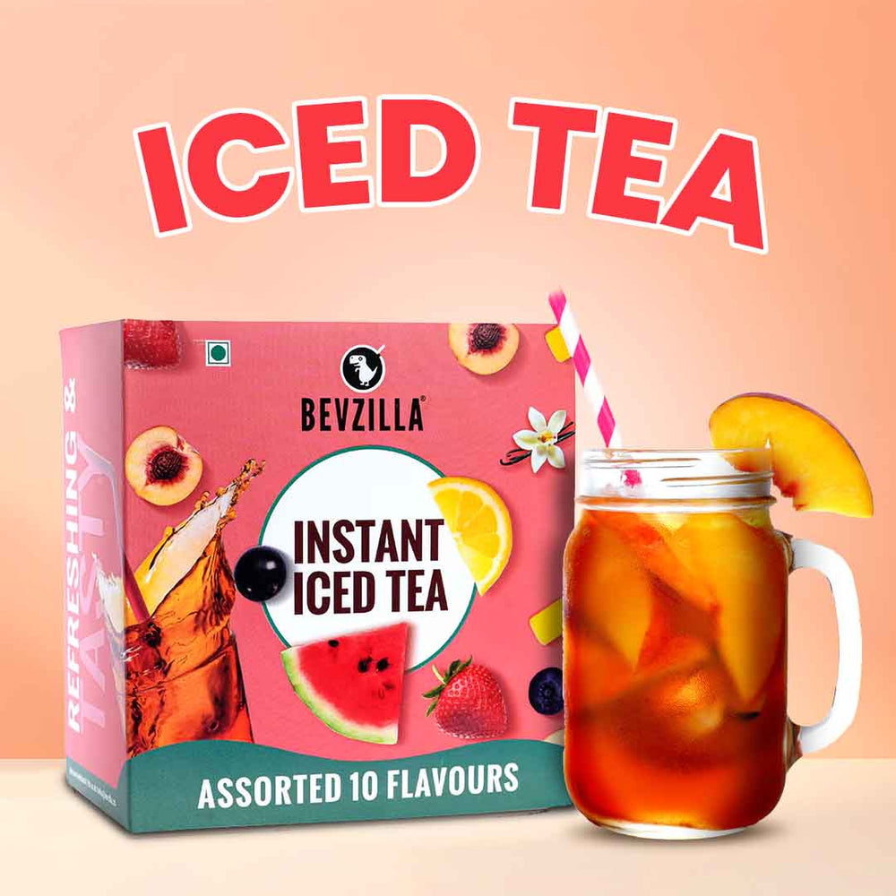 Buy Instant Iced Tea Powder | India Free Delivery– Bevzilla