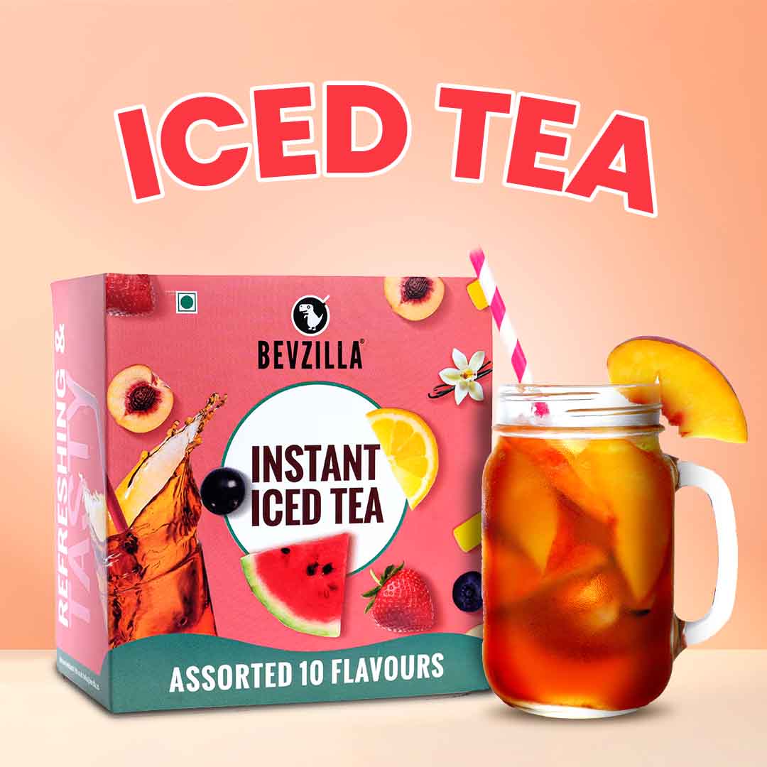 Buy Instant Iced Tea Powder | India Free Delivery– Bevzilla