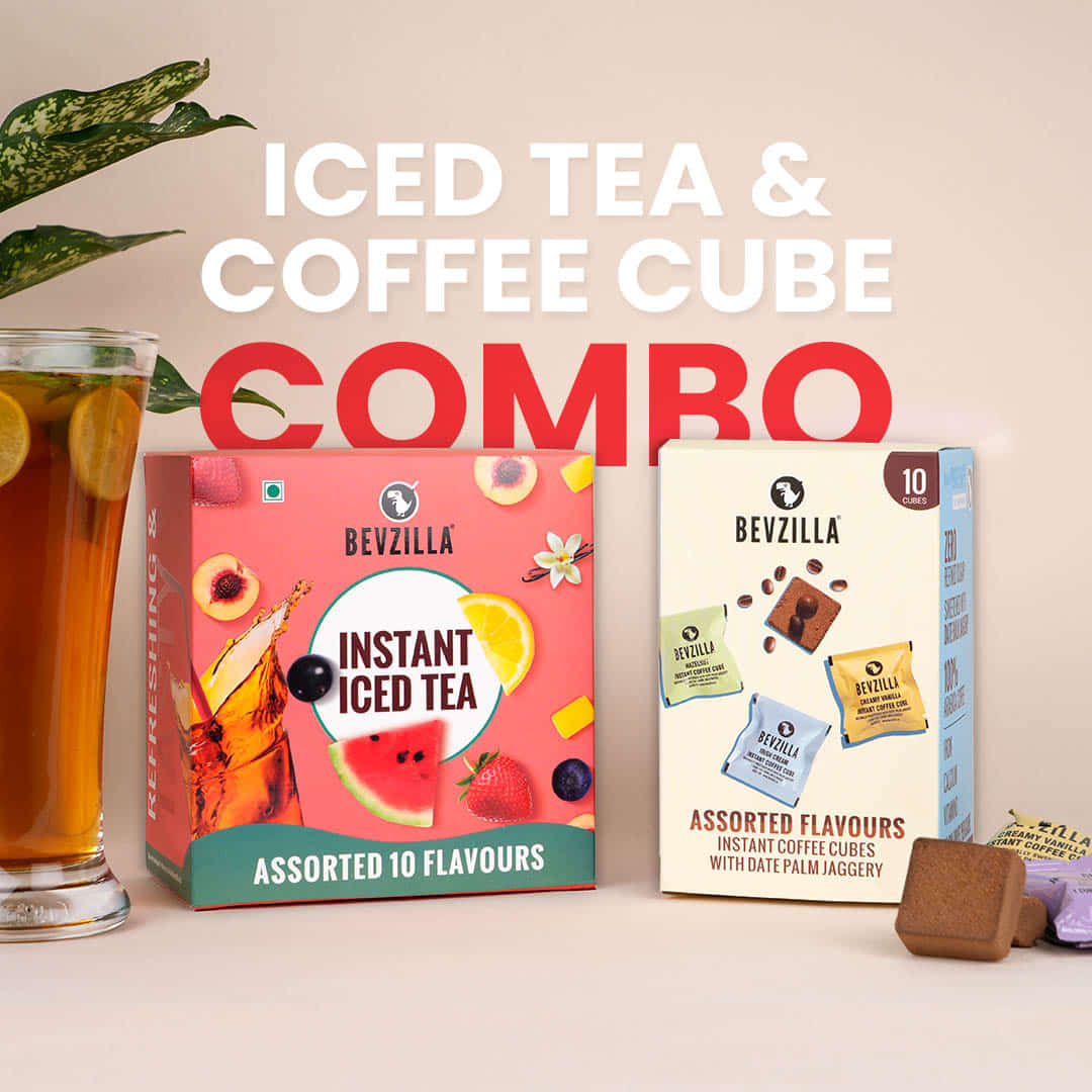 Buy Best Instant Coffee Cubes and Iced Tea Combo Pack Online– Bevzilla