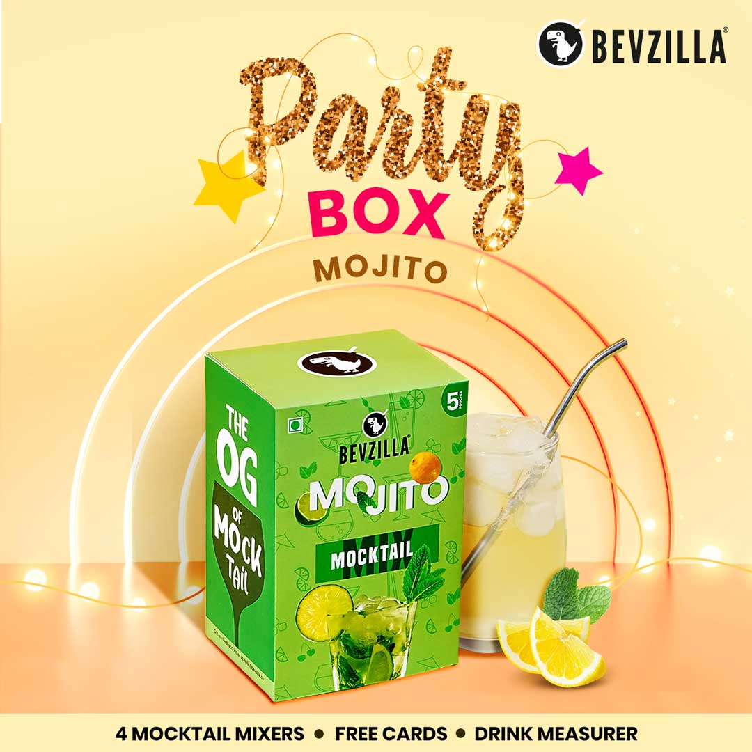 Buy Best Party Box Mocktail Drink Mixers from Bevzilla