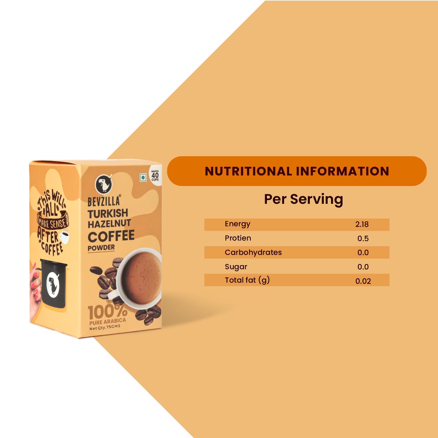 Buy Instant Turkish Hazelnut Coffee Cubes in India– Bevzilla