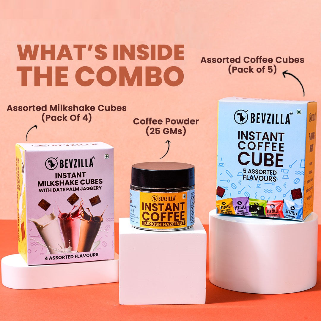 Try Everything Combo (FREE ICED TEA)– Bevzilla